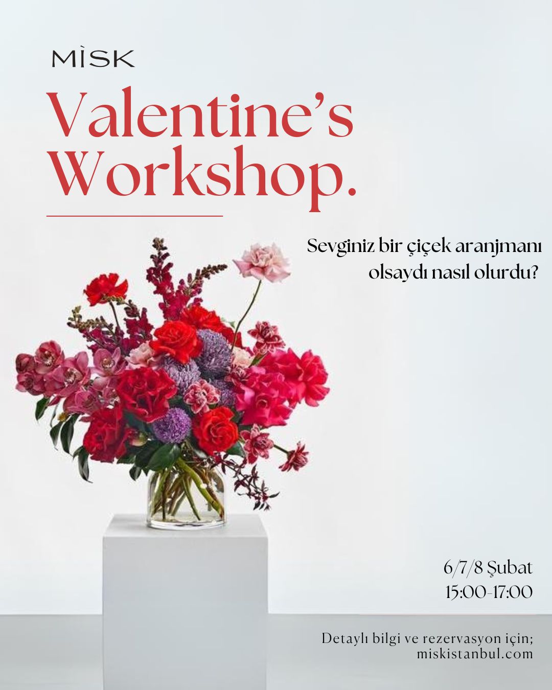 ÇİÇEKLER – Misk Floral Cafe